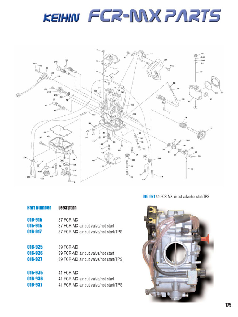 FCR MX | Download Free PDF | Carburetor | Valve