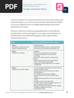 Cozean Pelvic Dysfunction Screening Tool | PDF | Self-Improvement ...