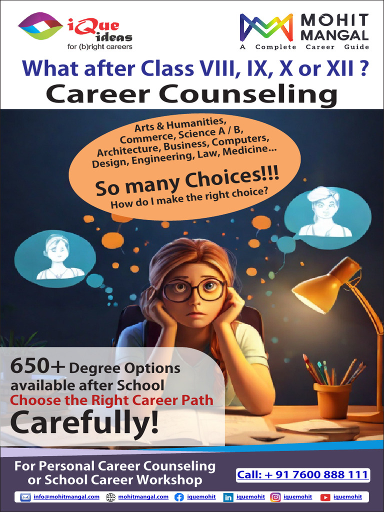 Mohit Mangal Career Counseling Guide Pdf Multiple Choice Bachelor