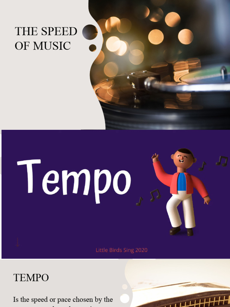 The Speed of Music | PDF | Tempo | Musical Forms