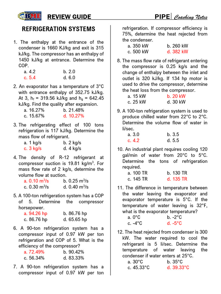 REFRIGERATION-SYSTEMS | PDF | Refrigerator | Air Conditioning