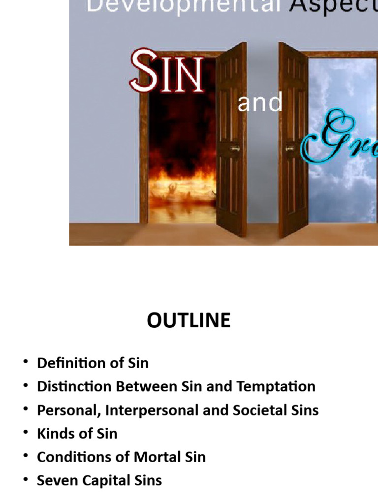 Sin | PDF | Seven Deadly Sins | Sin