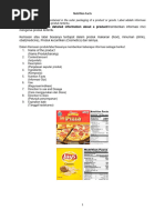 Energen Product Label and Nutrition Facts | PDF