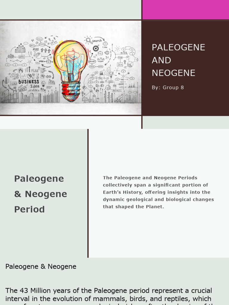 Paleogene and Neogene Periods Overview | PDF | Zoology | Earth Sciences