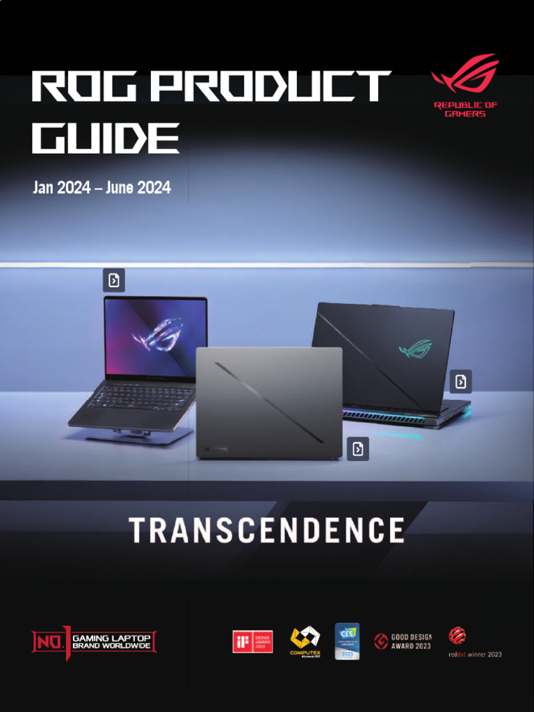 ROG Product Guide 1H [ Jan - Jun 2024 ] | PDF