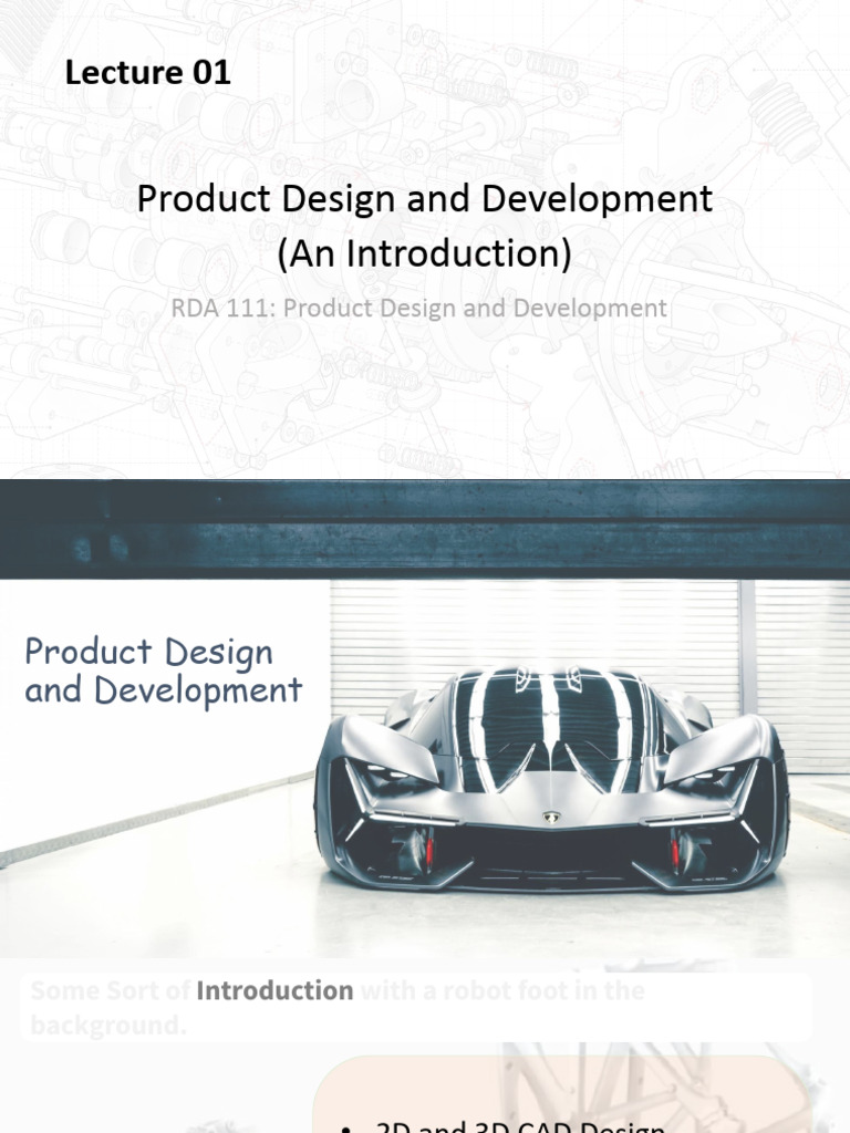 Introduction to Product Design Basics | PDF | Product Design | Robotics