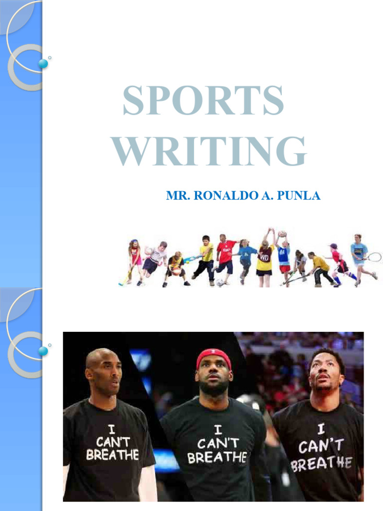 Issues in School Sports Writing | PDF | Verb | Adjective