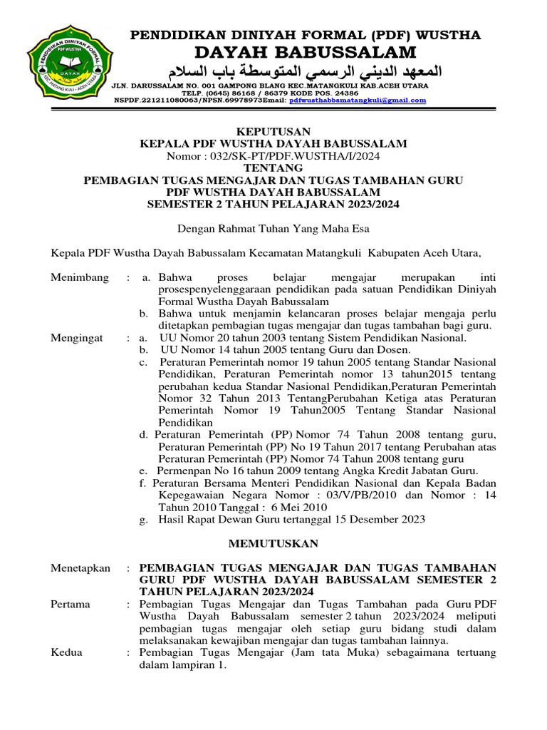 SK Guru 2024 Wustha | PDF