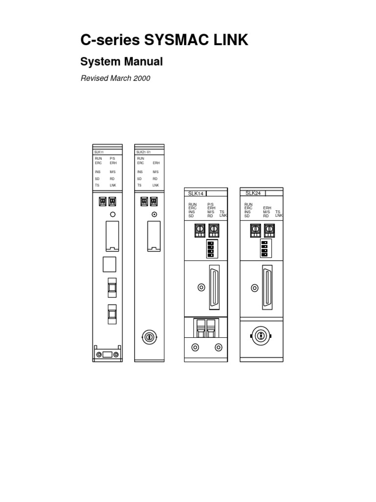 C-series SYSMAC LINK System Manual | PDF | Computer Network | Power Supply