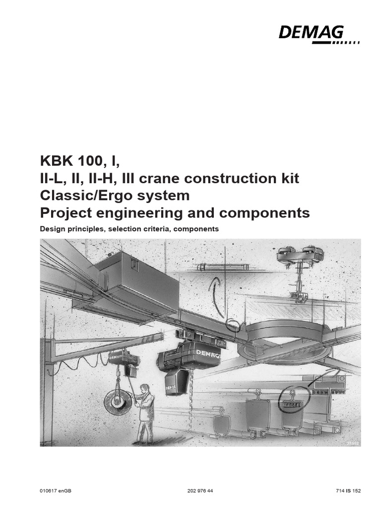 Demag Light Crane Systems | PDF | Crane (Machine) | Screw