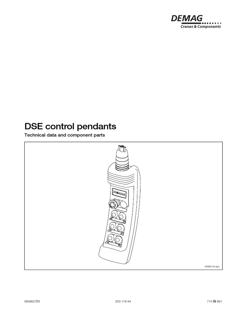 DSE Control Pendants Overview | PDF | Switch | Printed Circuit Board