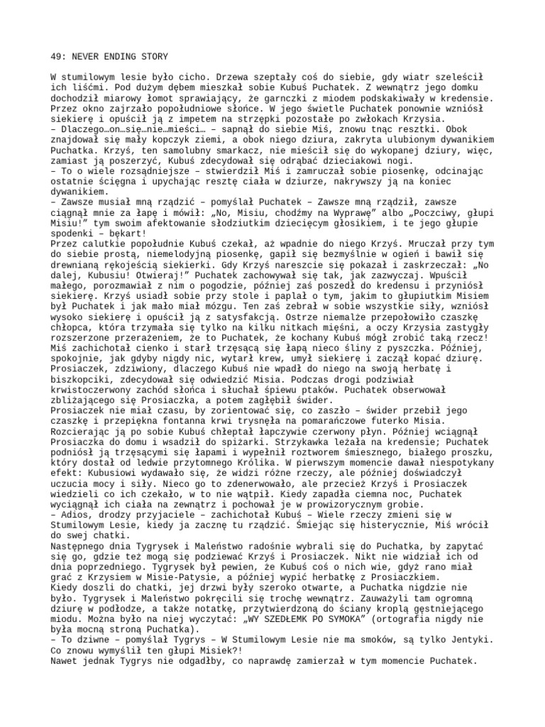 49 Never Ending Story | PDF