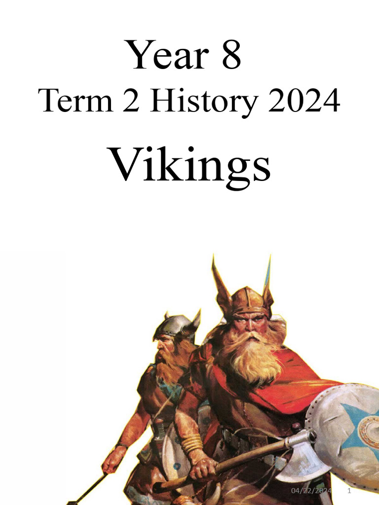 Vikings: Chronology and Daily Life Activities | PDF | Vikings | William ...