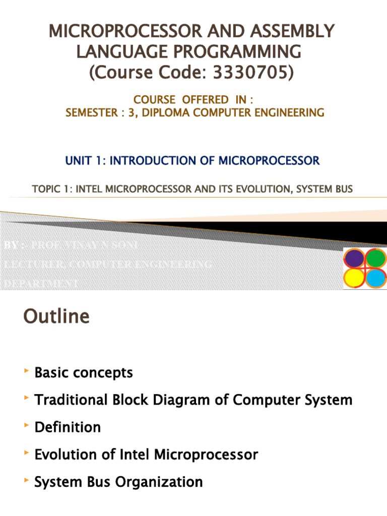 unit-1-lect-1 (1) | PDF | Input/Output | Central Processing Unit