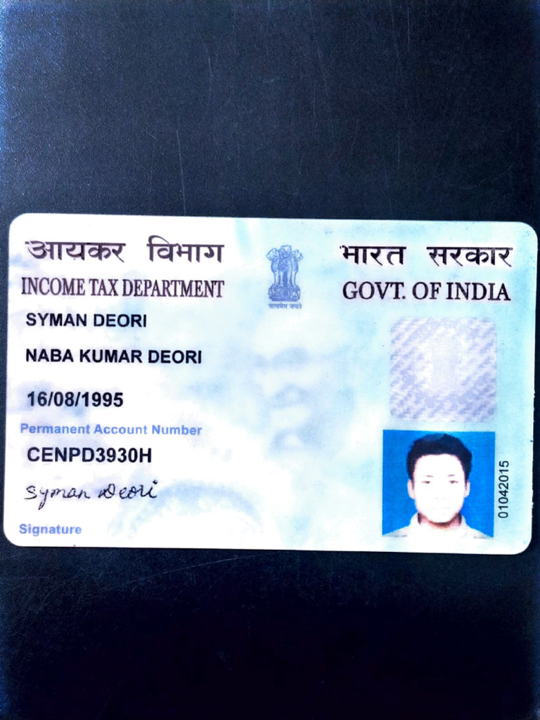 Pan Card PDF | PDF | Finance & Money Management