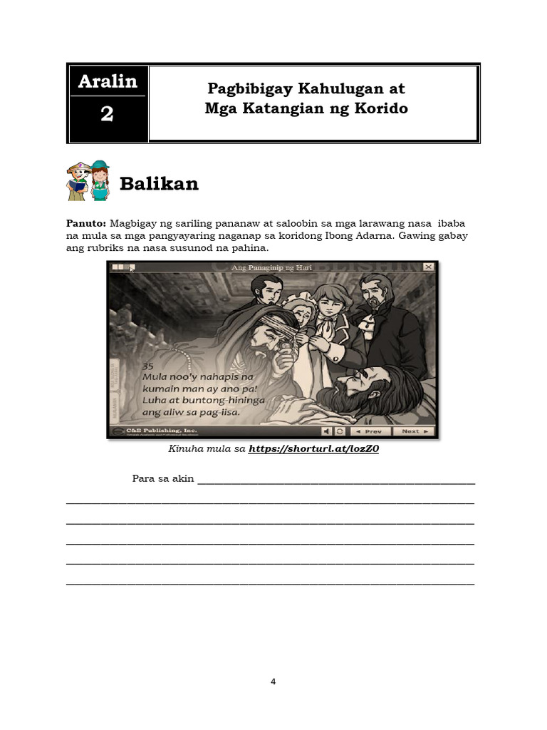 Filipino 7 Q4 Mod 2 Removed 030639 | PDF