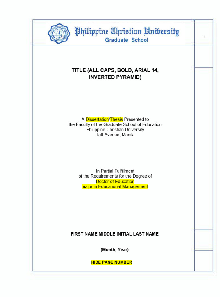 Pcu Template Imrad 3 | Download Free PDF | Thesis | Science
