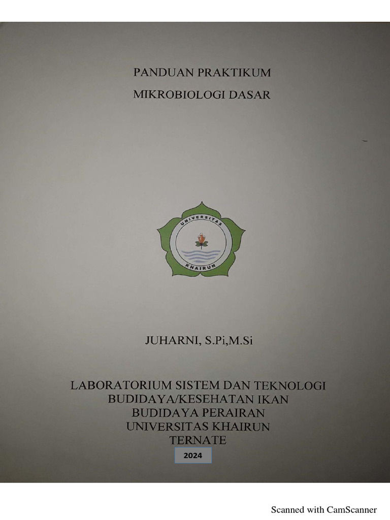 Modul Dasar Dasar Mikrobiologi Akuatik Bab 1-3 | PDF