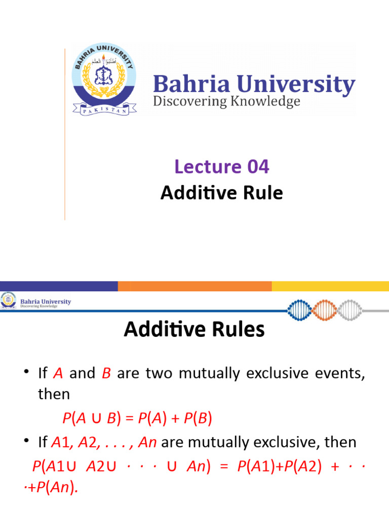 Lecture 3b 24032024 072111pm | PDF | Probability | Statistics