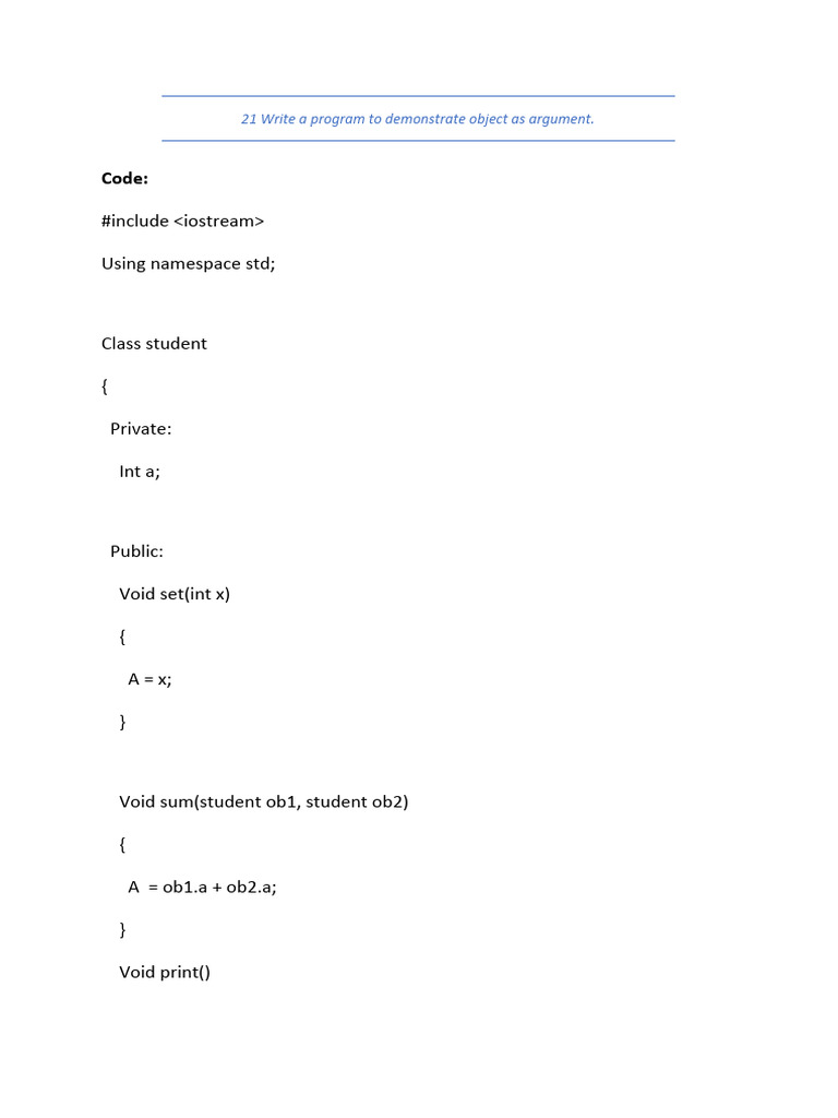 206170307025_Dhruvik_Tank_C++_Practical_21_to_23 | PDF | Namespace | Computer Programming