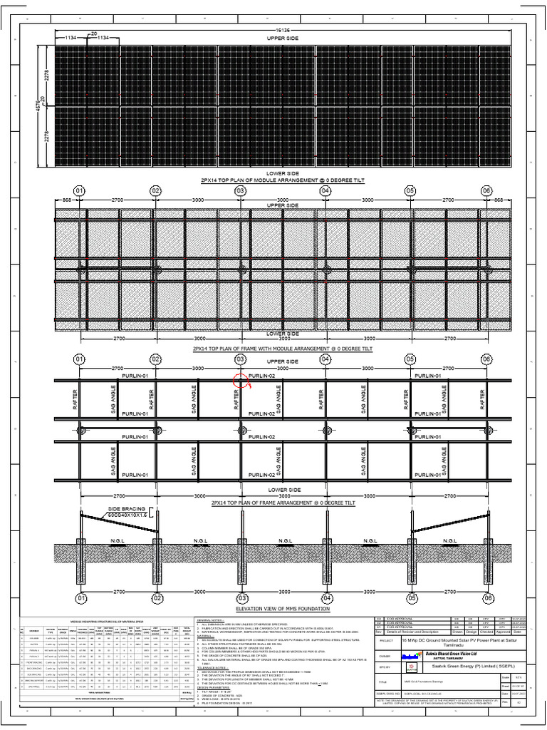 SGEPL-DCBL - S01-CE-DWG-45 - MMS GA & Foundations Drawings - R03 ...