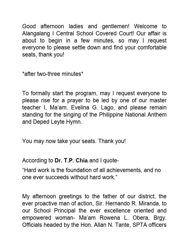 Script for Portfolio Day 2 | PDF