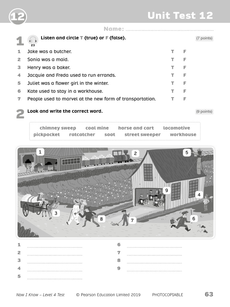 NIK L4 U12 Test | PDF