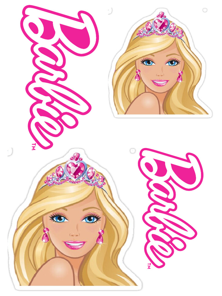 topper cake barbie | PDF