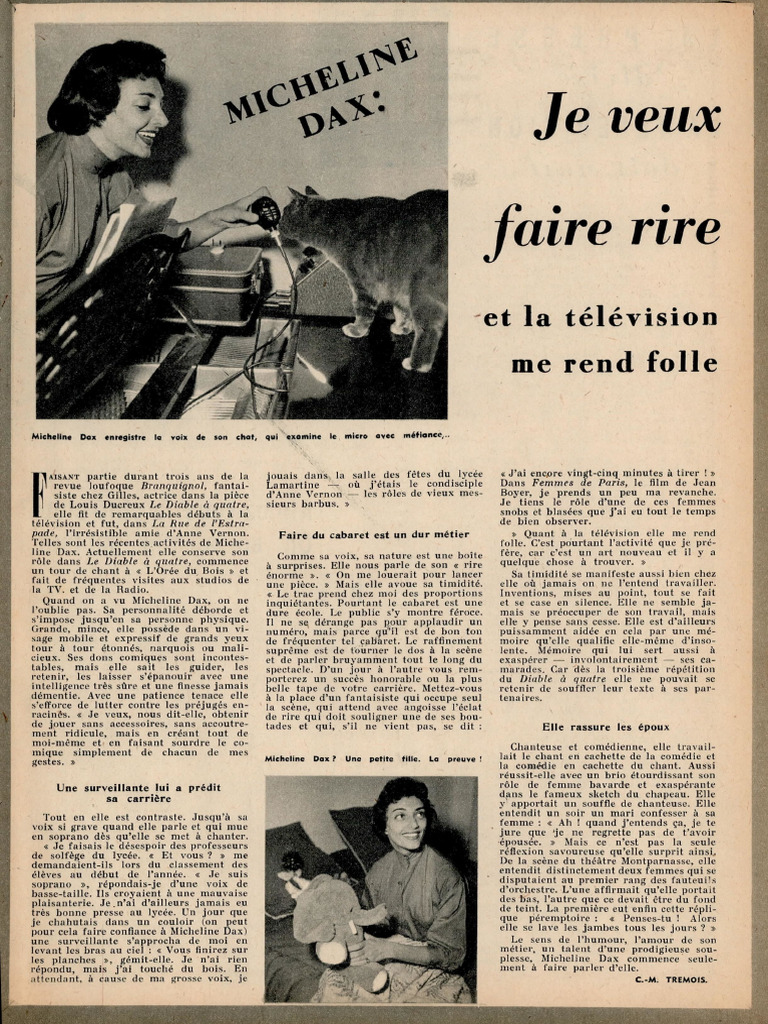 Micheline Dax | PDF