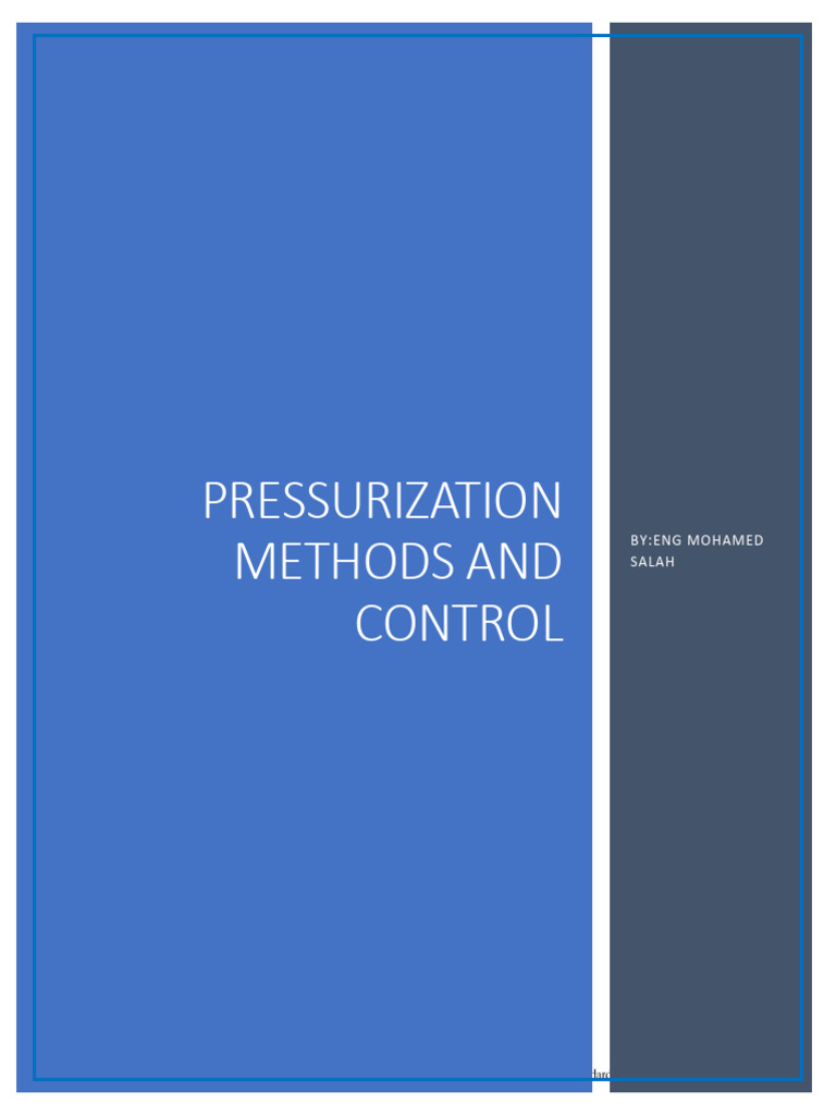 Pressurization Methods and Control | PDF