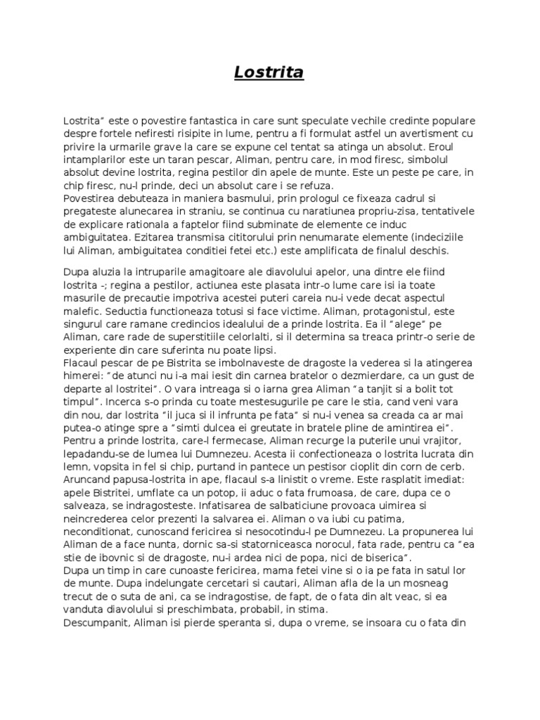 Lostrita | PDF