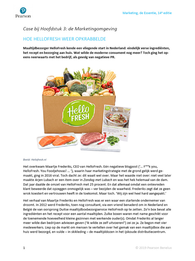 H3 Case Hellofresh | PDF