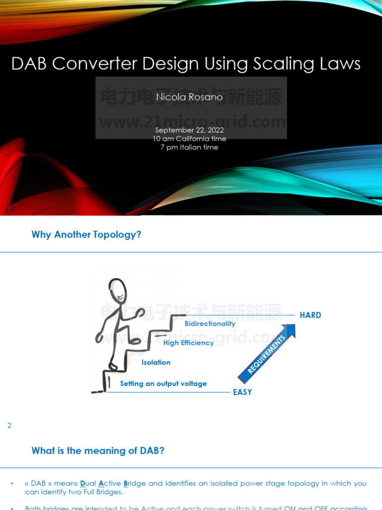 DAB Design Using Scaling Laws (DAB工程设计) | PDF | Power Inverter ...