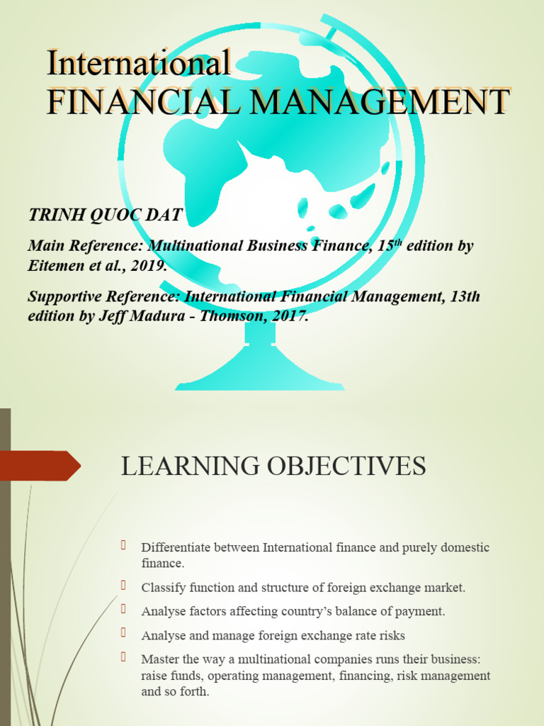 MNC and Foreign Exchange Market - Lecture 1 | PDF | Franchising ...