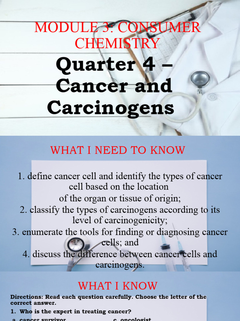 Cancer and Carcinogic Drugs | Download Free PDF | Cancer | Carcinogen