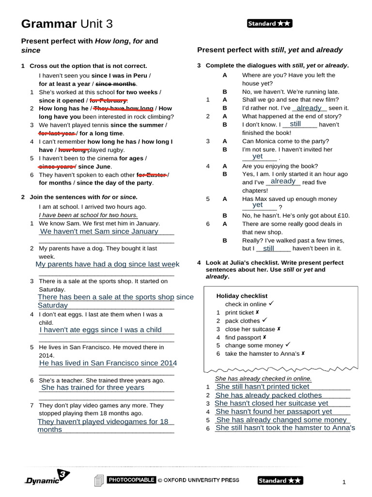 DY3 - G&V - Unit 3 - STANDARD | PDF
