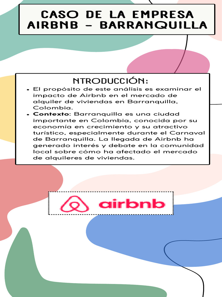 Impacto de Airbnb en Barranquilla | PDF | Airbnb | Mercado (economía)