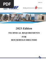 Technical Requirements For Storey Shelters 2021 | PDF | Precast Concrete | Door