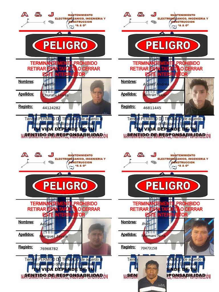 Hoja 3 Tarheta de Bloqueo | PDF