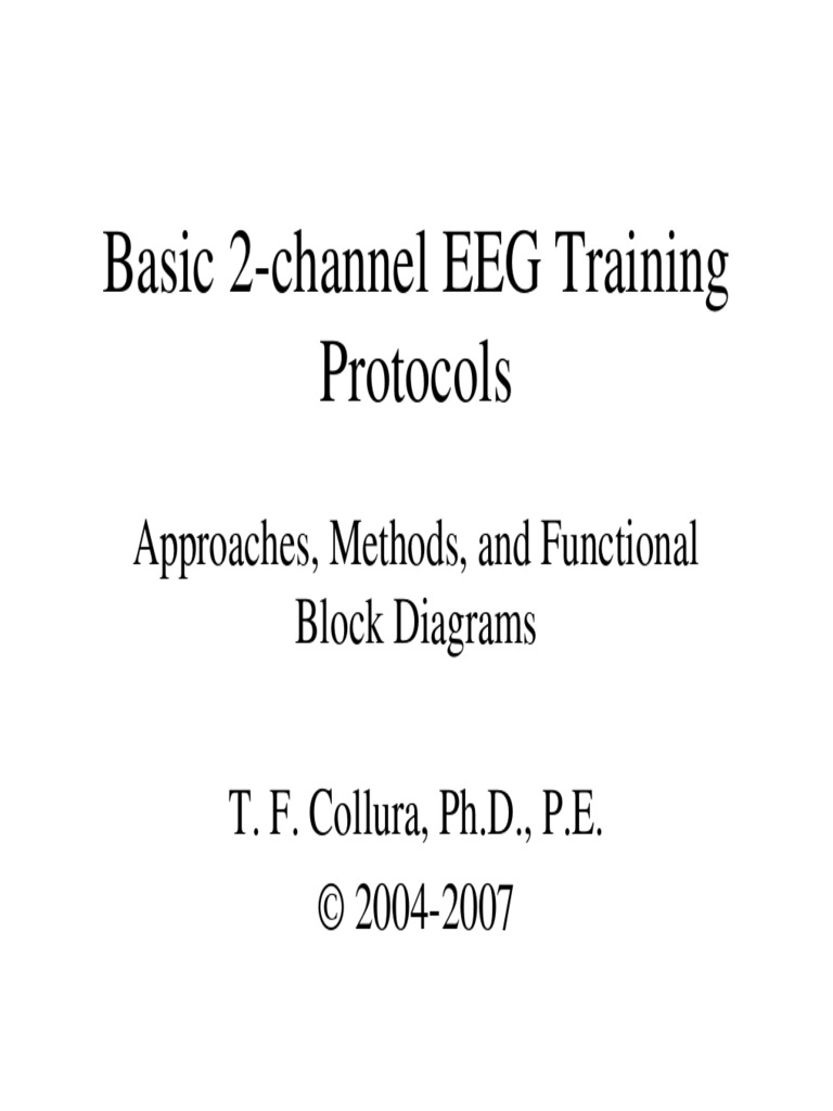 White Collura Workshop - Basic 2channel EEG Training Protocols | PDF ...