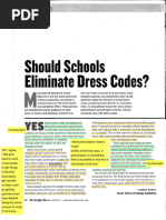 Dress Code For Teachers | PDF