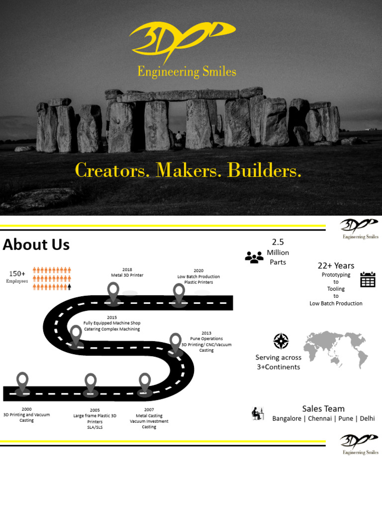 3DPD - Infrastructure Overview 22-23 | PDF | 3 D Printing | Casting