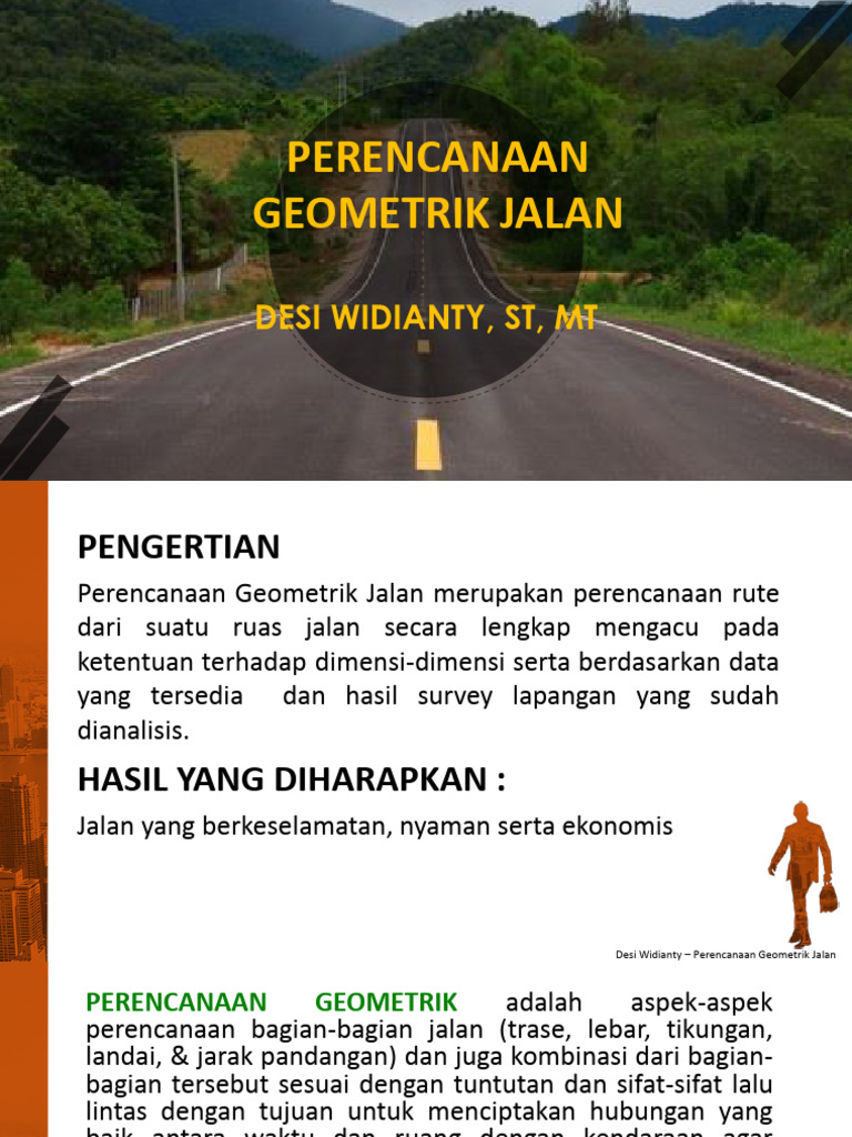 3 - Perencanaan Geometrik Jalan | PDF