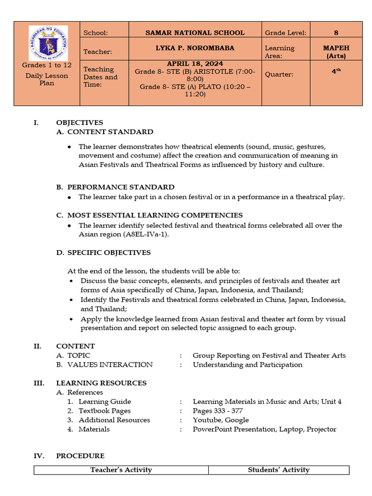 Group Reporting | PDF | Performing Arts