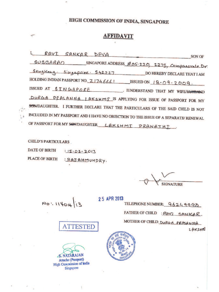 Affidavit | PDF