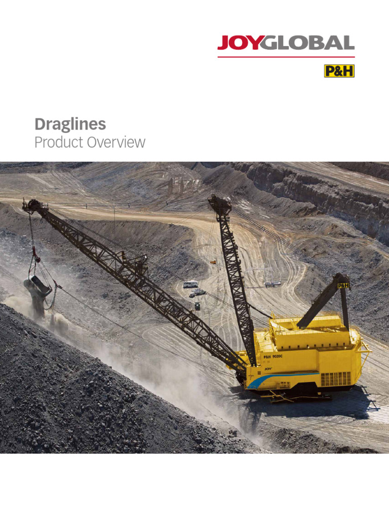 P&H Draglines: Proven Performance | PDF | Reliability Engineering | Rail Transport