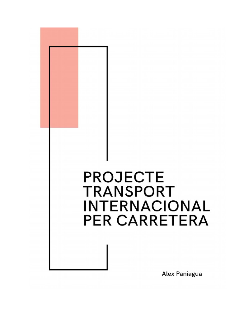 Treball Transport | PDF