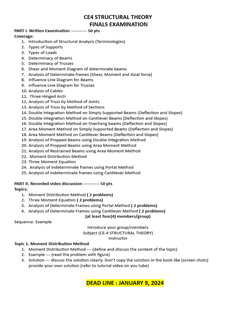 Ce4 Structural Theory | PDF