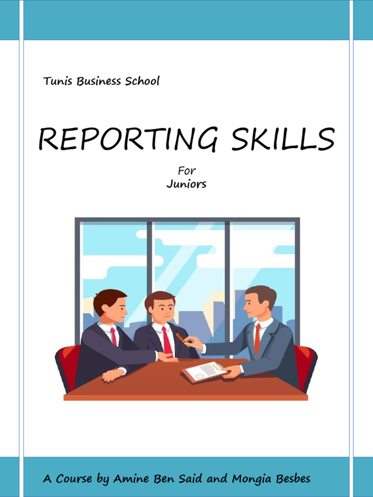 Reporting Skills Booklet 1 | PDF | Negotiation