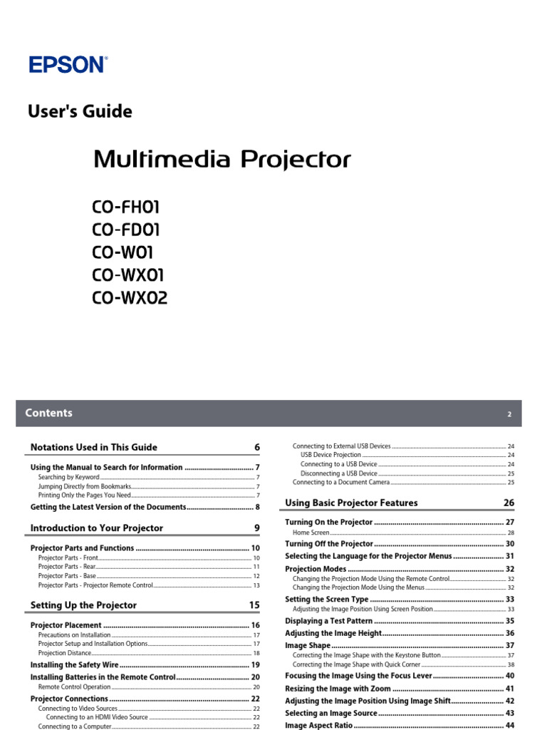 Projector Setup & Usage Guide | PDF | Computer Network | Personal Computers